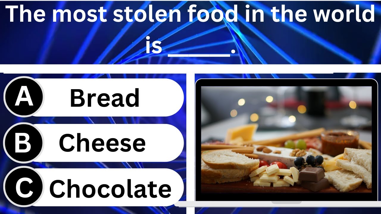 "Fun Food Trivia Quiz | Top 20 Strange Food Facts You Won’t Believe ...