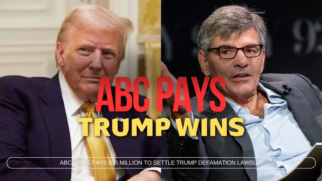 Trump Wins $15 Million Defamation Lawsuit Against ABC News - YouTube
