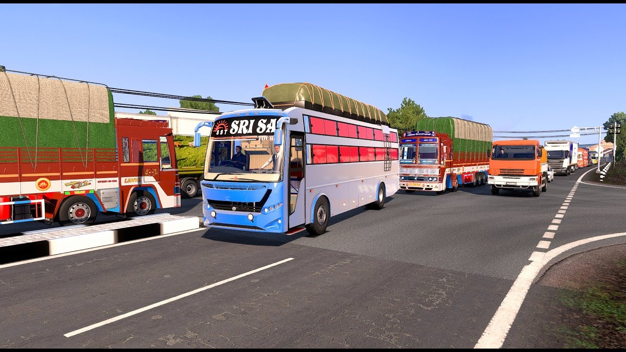 indian Bus simulator indian map - YouTube