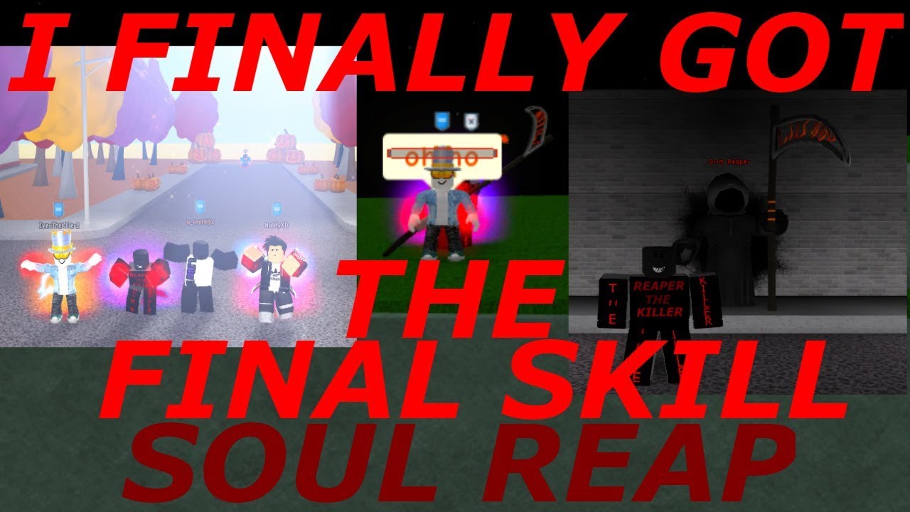 I FINALLY GOT THE SOUL REAP OMG ! Roblox - YouTube