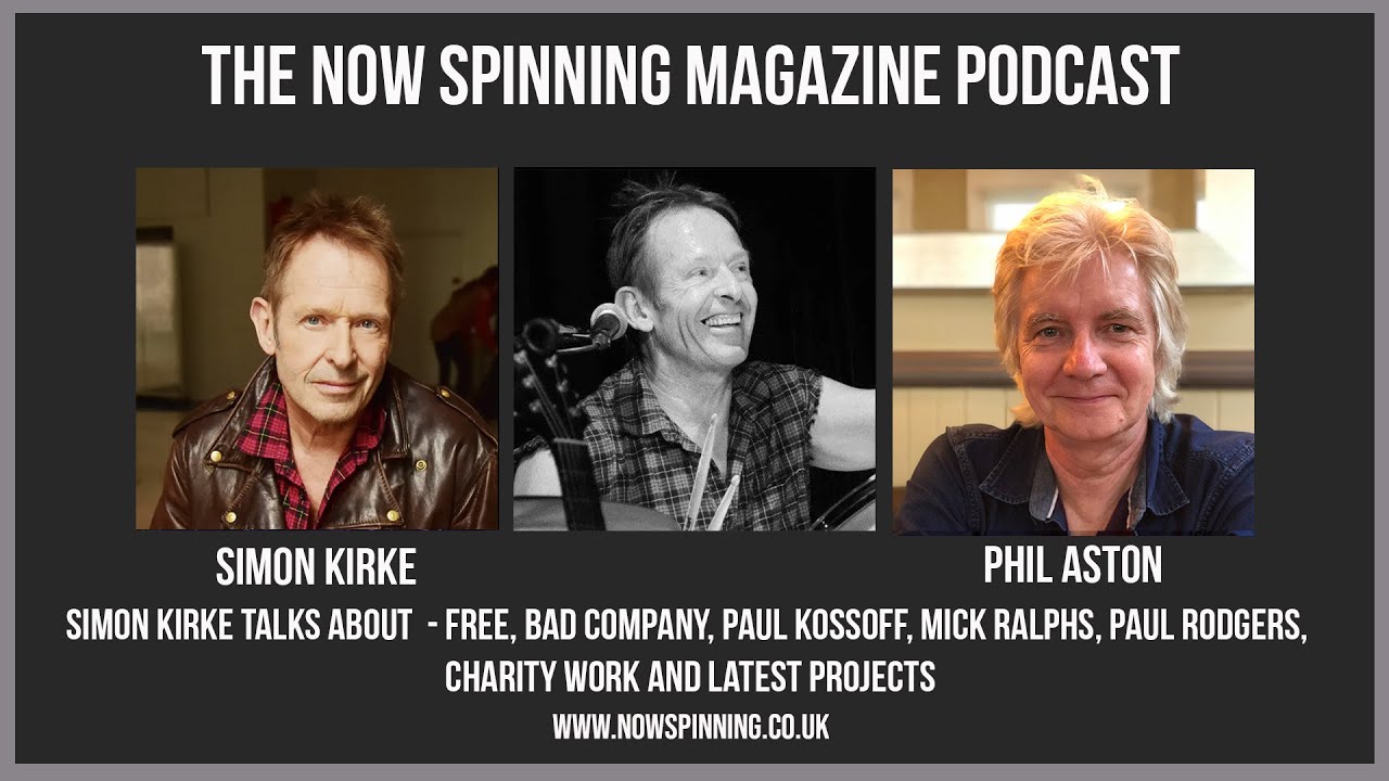 Simon Kirke talks about FREE, Bad Company, Paul Kossoff, Mick Ralphs ...