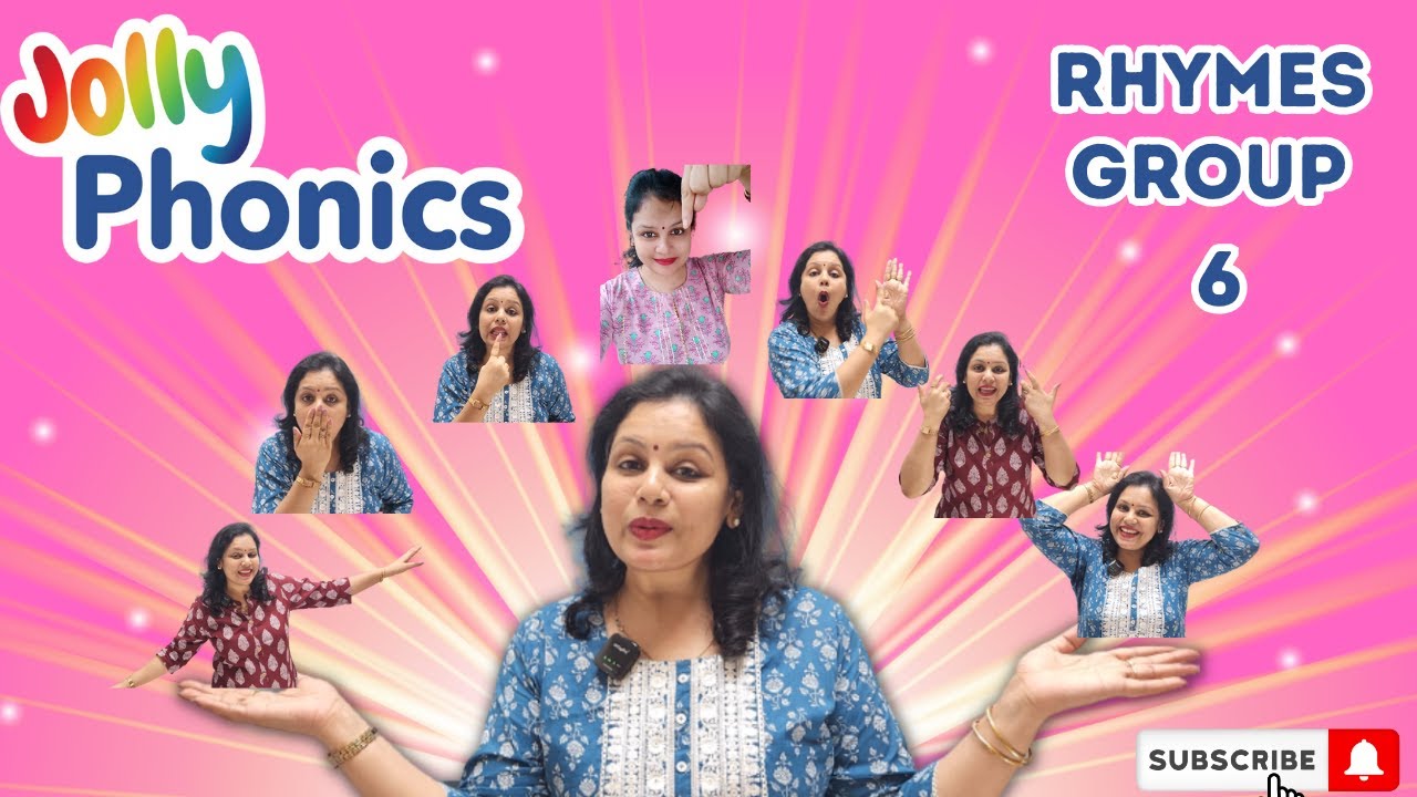 Jolly Phonics Group 6 Rhymes|How to teach Sounds to kids using rhymes|y ...