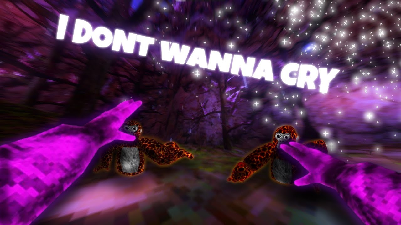 I Don't Wanna Cry 😢 | | A Gorilla Tag Montage - YouTube