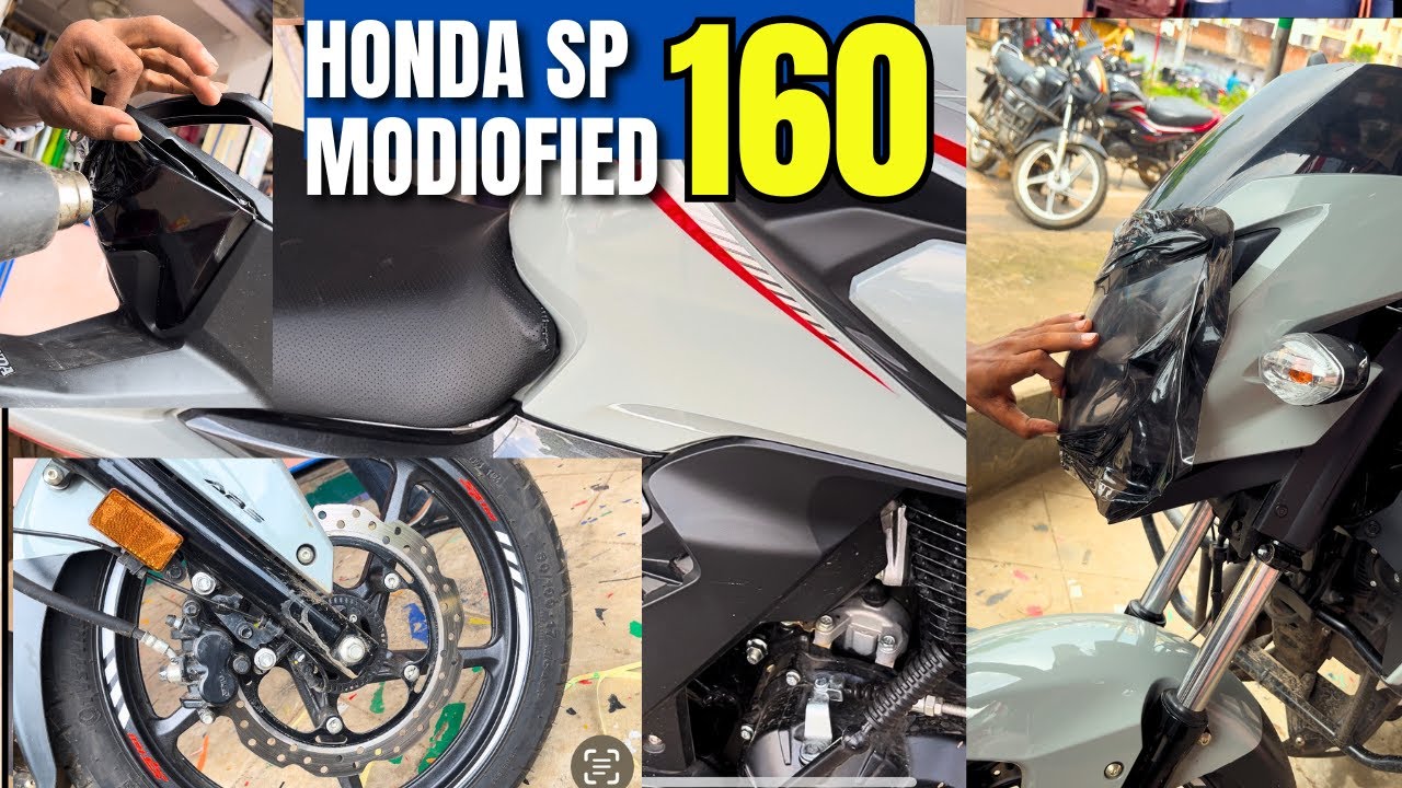 Honda SP 160 bs6 2024 model ️ modified ️ Honda sp 160 modified ️ sp 160 ...