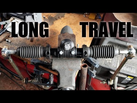 How To Easily Upgrade Your Go karts Steering Rack For Off-road || Long ...