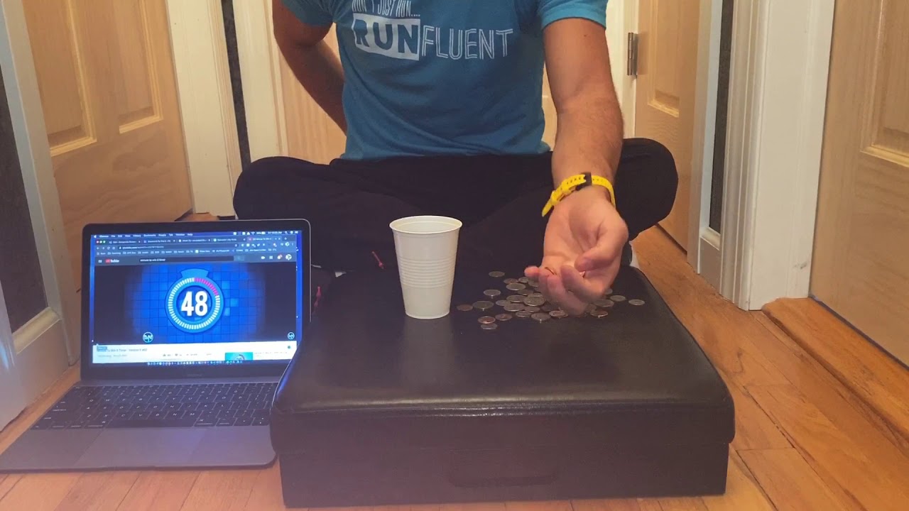 ThrivePE: Pinch Grip Coin Pick Up - YouTube