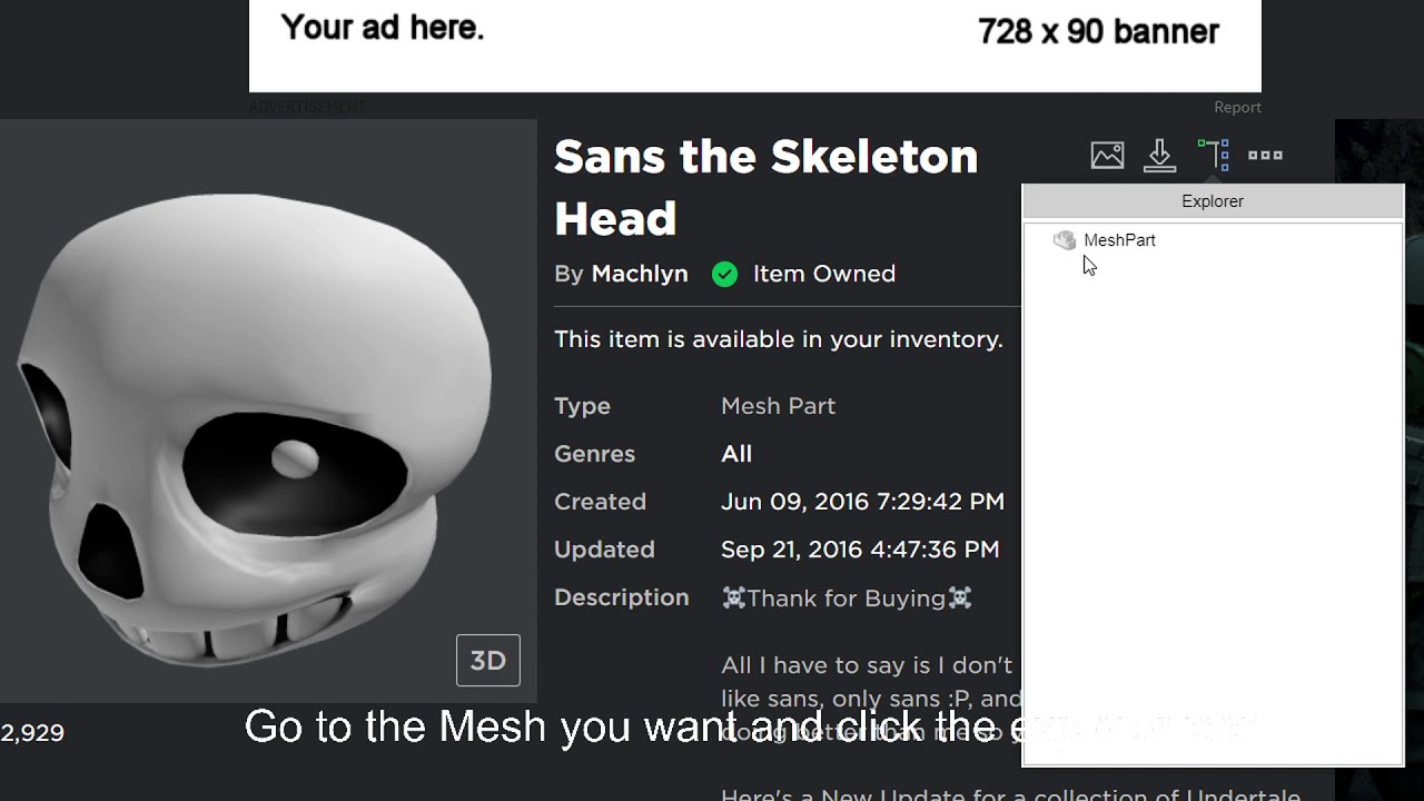 How to add meshes in Roblox RetroStudio - YouTube