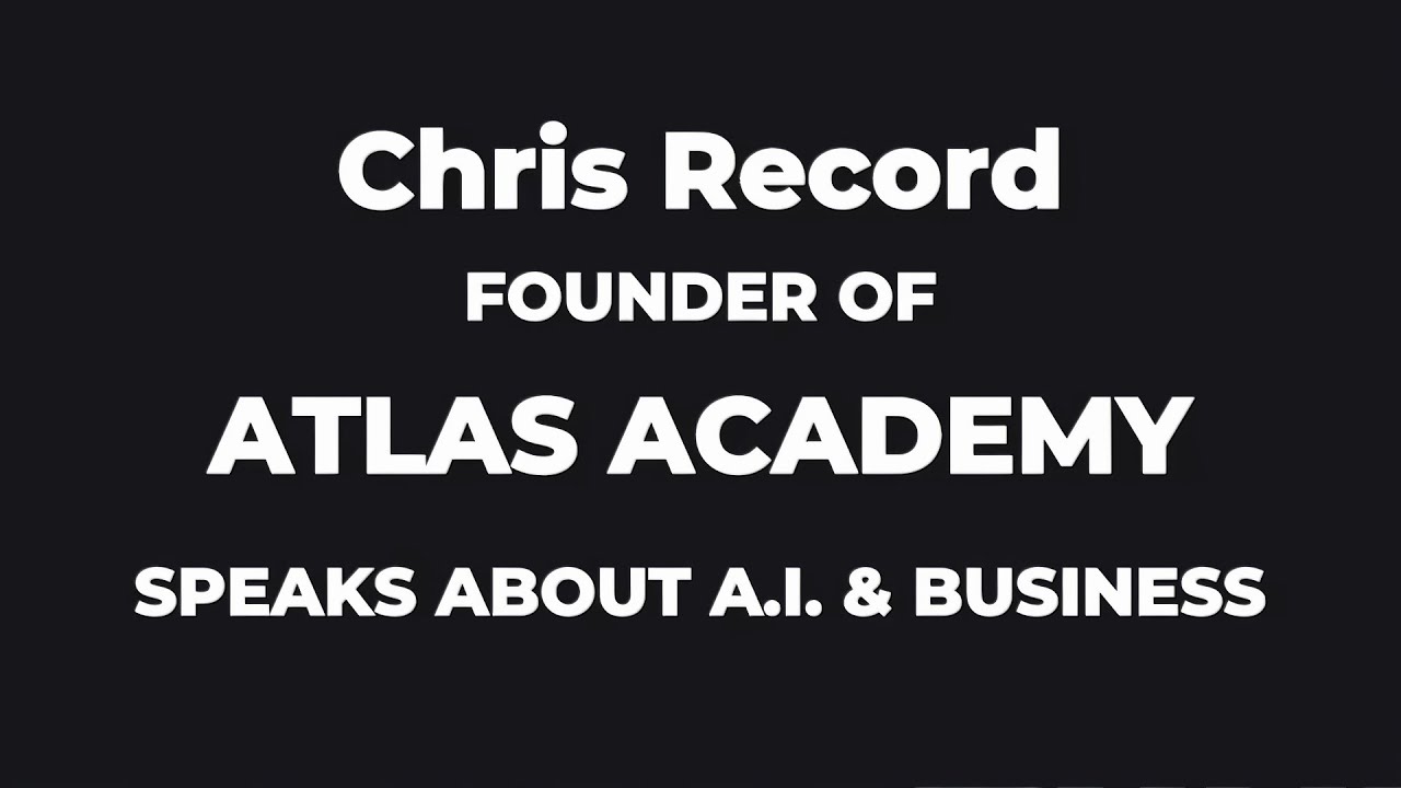 Chris Record speaks about A.I. & Business with captions - YouTube