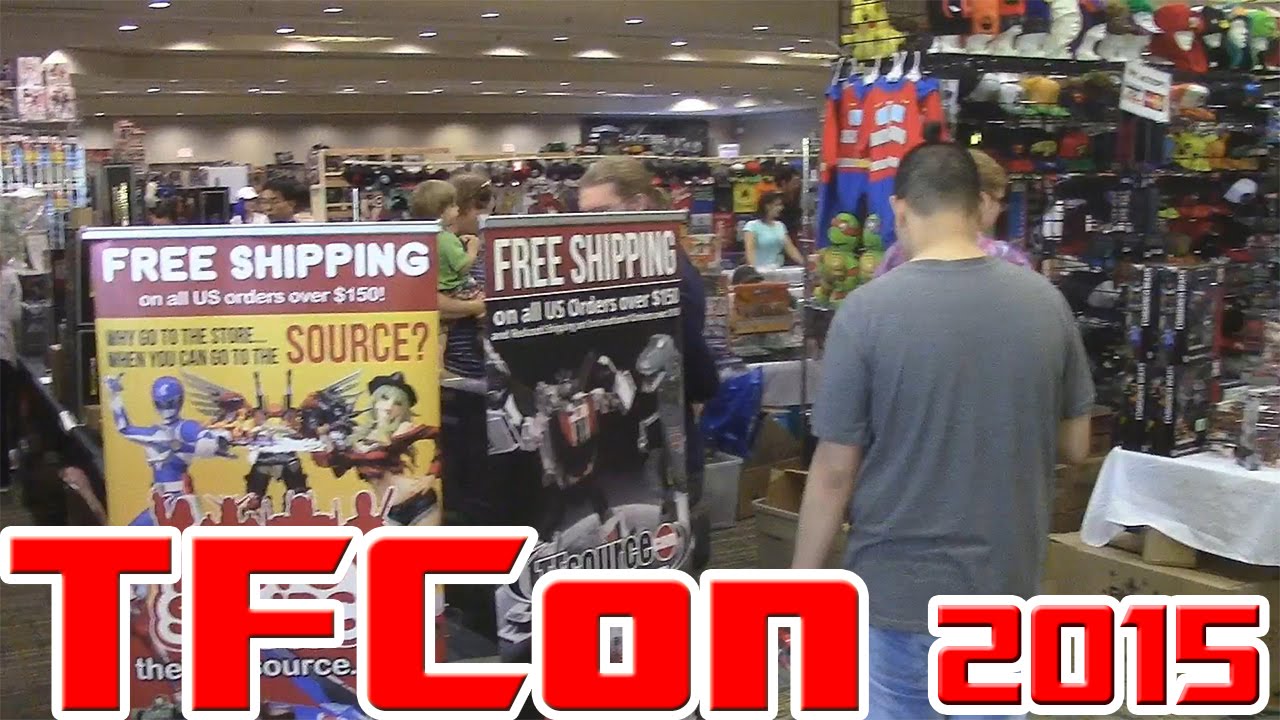 TFCon 2015: Convention and dealer rooms - YouTube