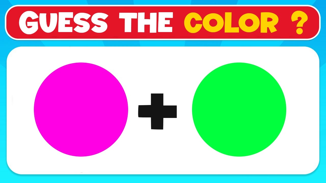 Can you guess the color of the thing | Fun Quiz for kids | Fun game for ...