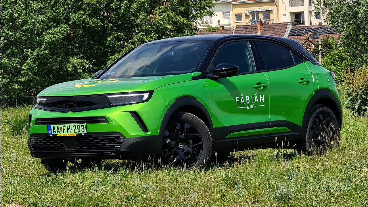 Opel Mokka-e GS 50kWh 100kW 136HP Iconic Green - YouTube