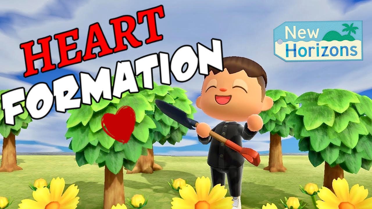 Ok TREES now lets get in FORMATION | Animal Crossing New Horizons - YouTube