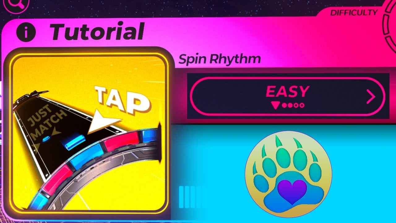 Spin Rhythm XD - Easy - 00 Tutorial - YouTube