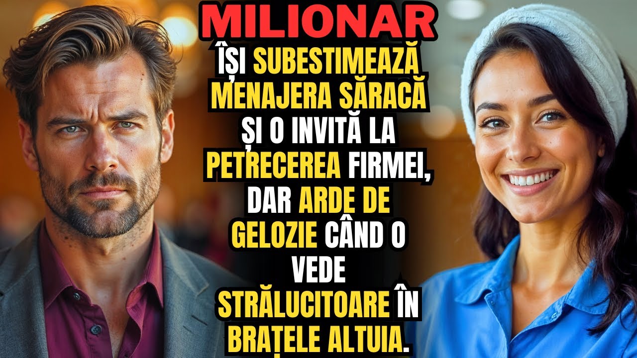 MILIONARUL își subestimează menajera și invită la petrecere, dar o vede ...