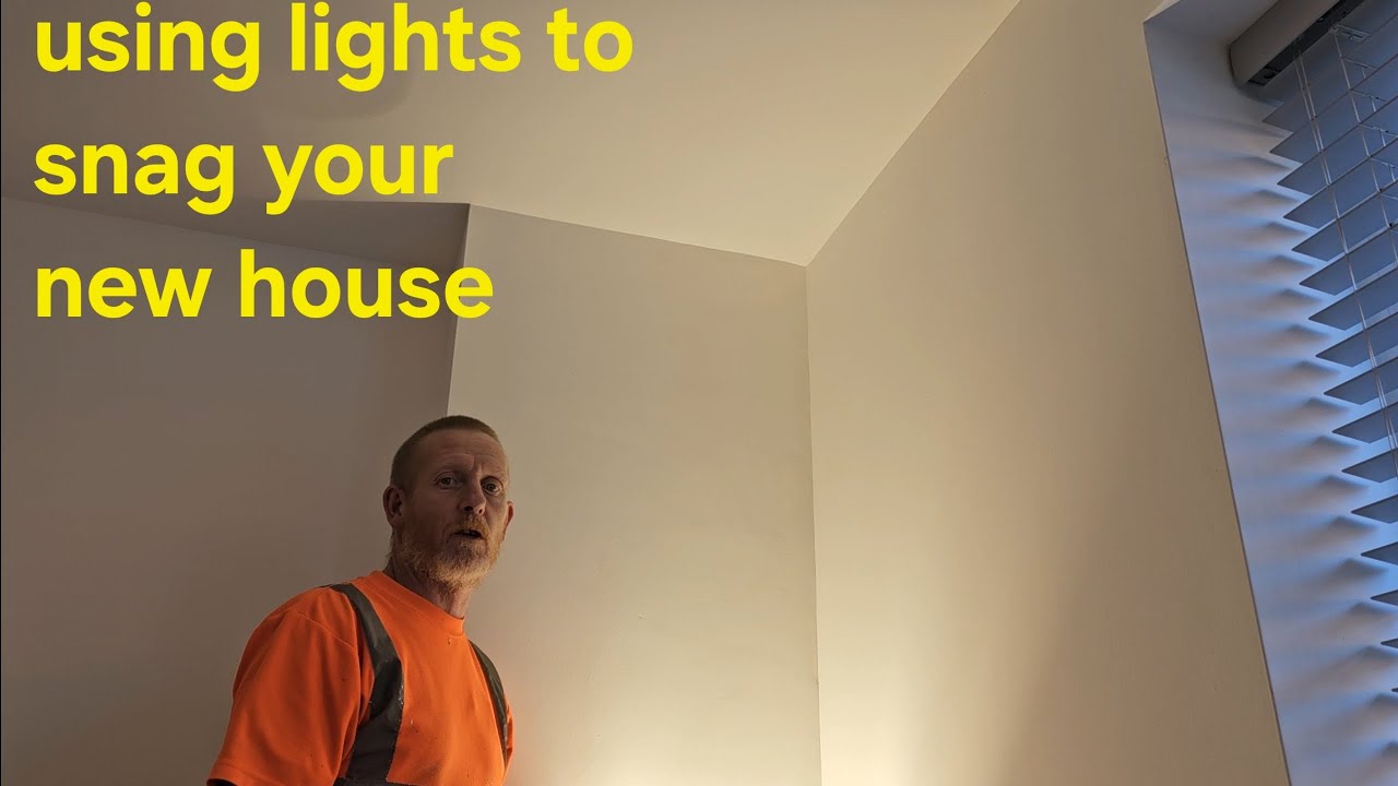 snagging plastering using lights . #drywallrepair #plasterboard # ...