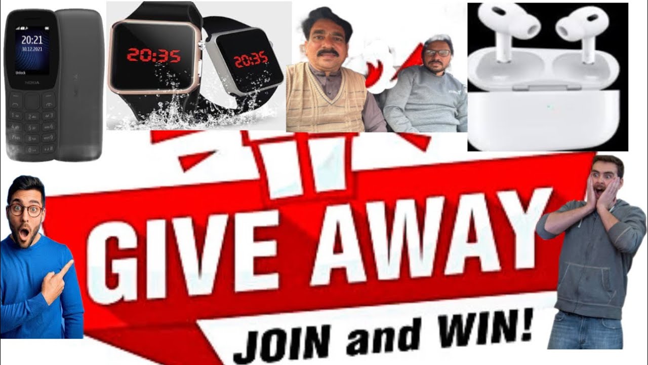 First give away 😬 - YouTube