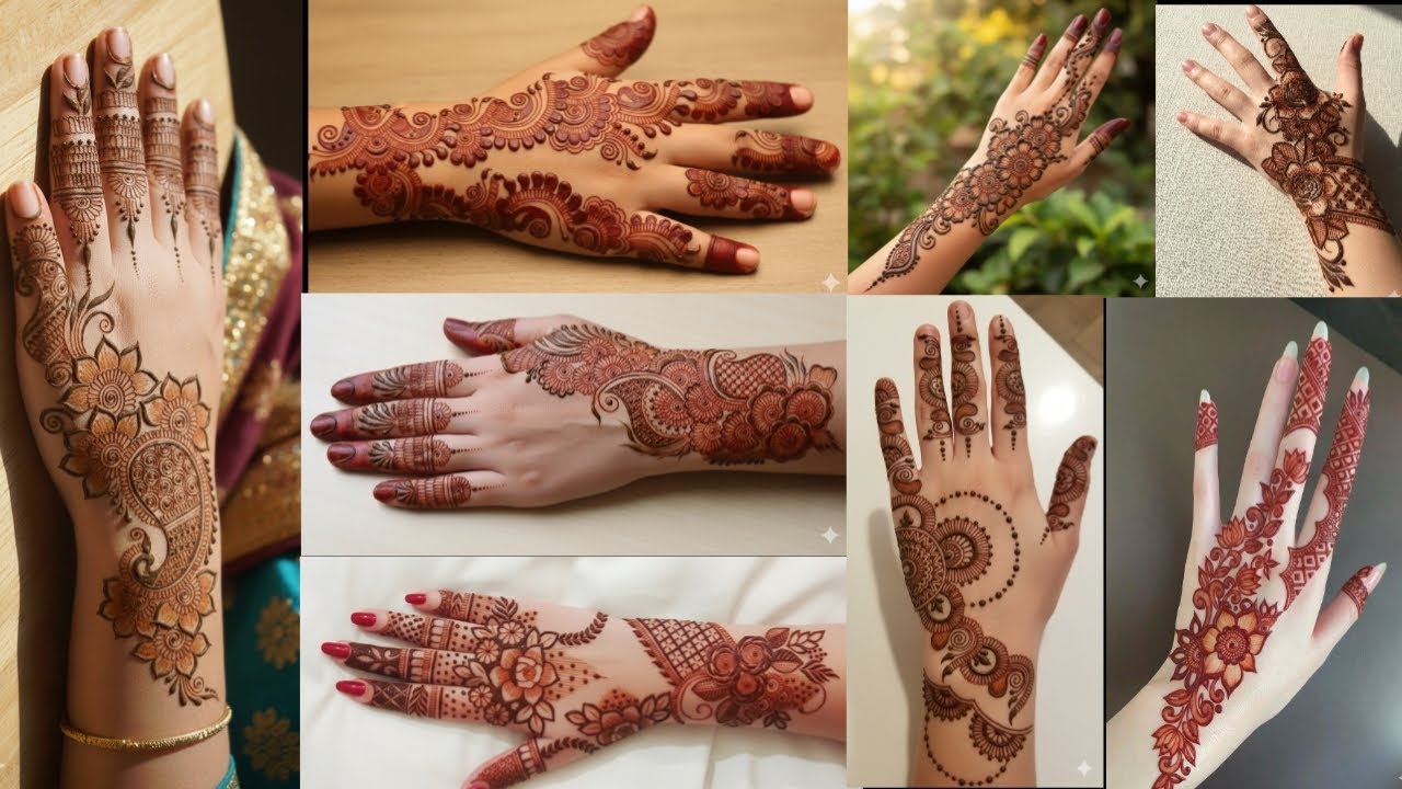 Very Beautiful Stylish mehndi designs 2026 || Simple mehndi designs ...