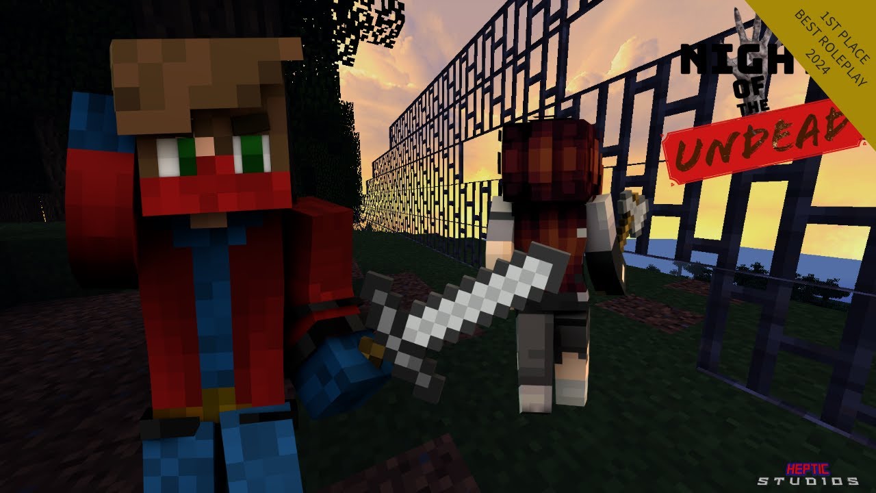 Through The Gate! Night of The Undead (1) (Minecraft Apocalypse Roleplay) - YouTube