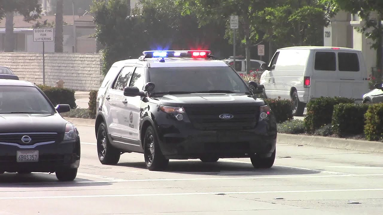 LAPD Ford Explorer - YouTube