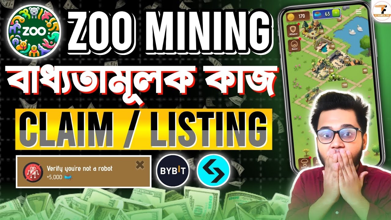 Zoo Mining Airdrop Criteria Bangla | Zoo Mining Airdrop Listing Date ...