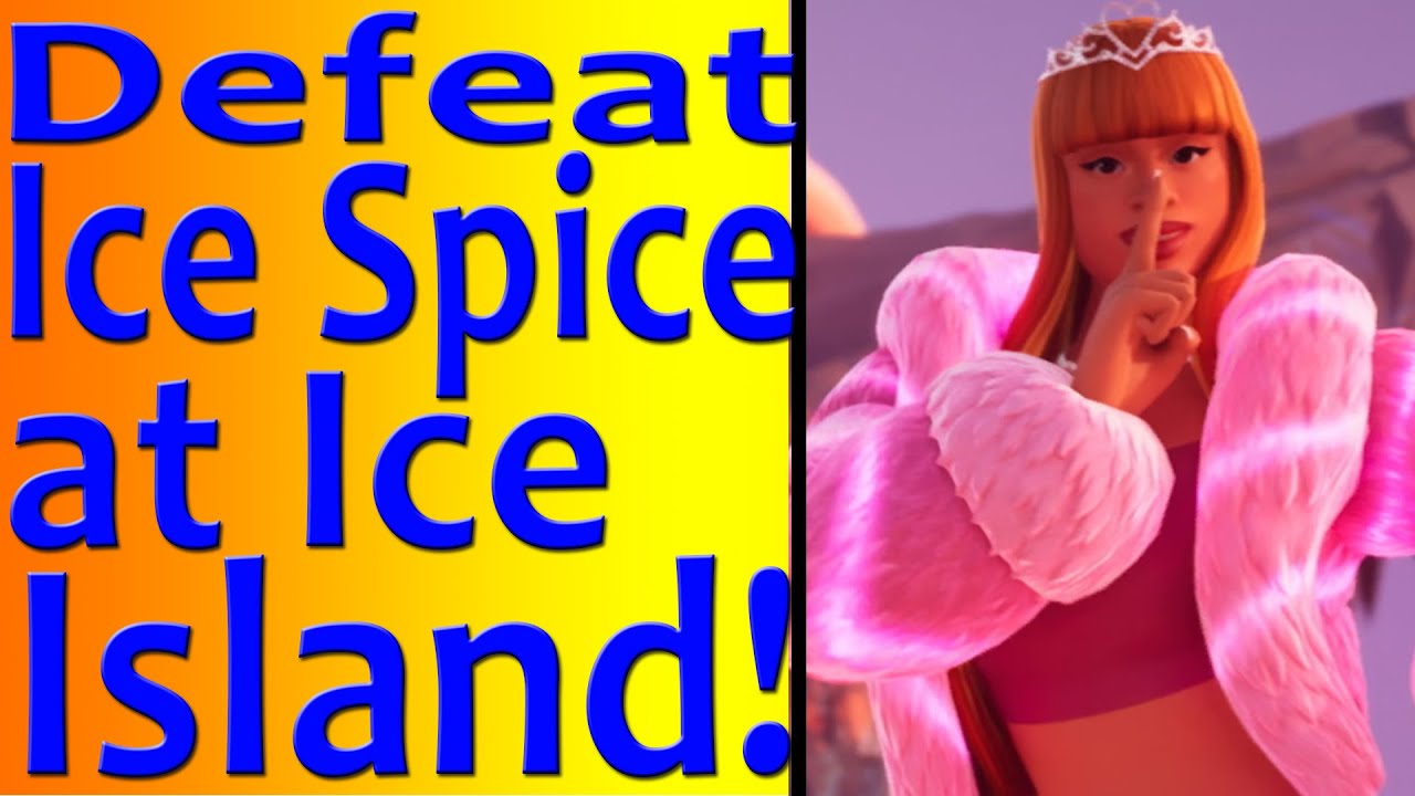 How to Defeat Ice Spice at Ice Island in Fortnite! - YouTube
