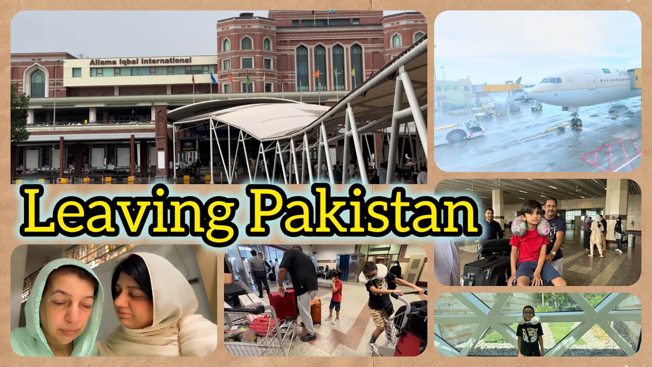 Leaving Pakistan is always hard ️ | mama ronay lag gai 😢| Wapis jana hi ...