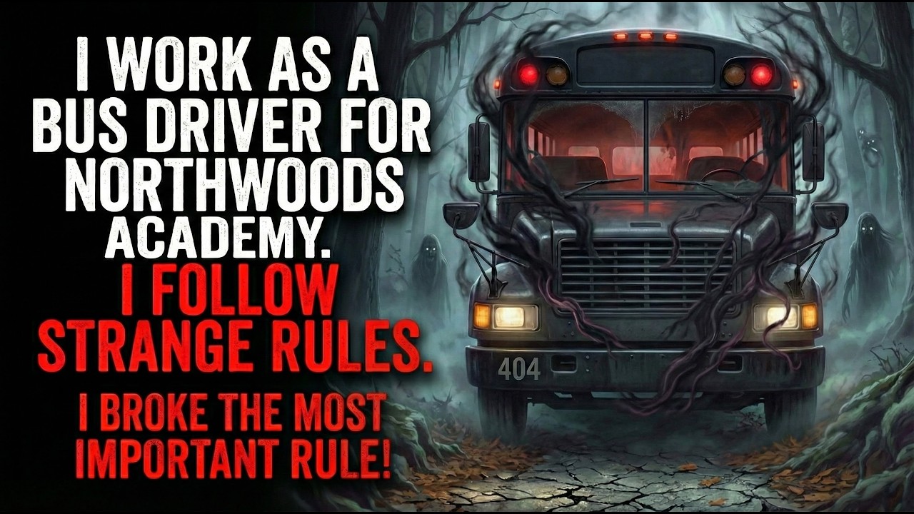 I Work as a Bus Driver for Northwoods Academy. I Follow STRANGE Rules ...