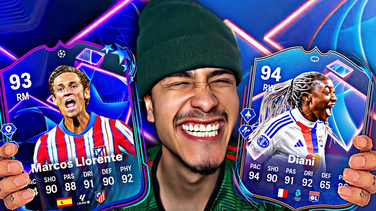 CHAMPS w/ DREAMCHASER LLORENTE & DIANI 🔥 FC 25 - YouTube