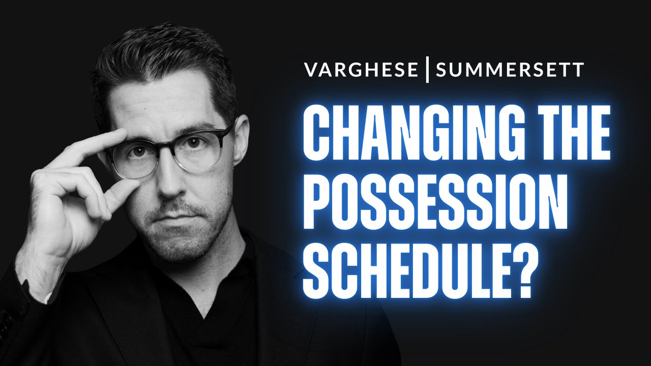 Family Lawyer Answers: "Can Parents Agree to a Different Possession ...