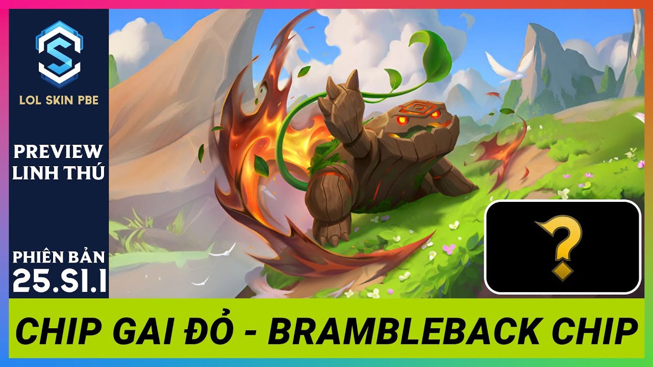 Linh Thú Chip Gai Đỏ - Little Legend Brambleback Chip | Astra TFT - LOL ...