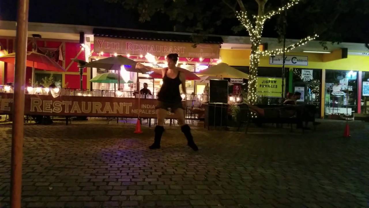 Freedom Long String Fire Leviwand - YouTube