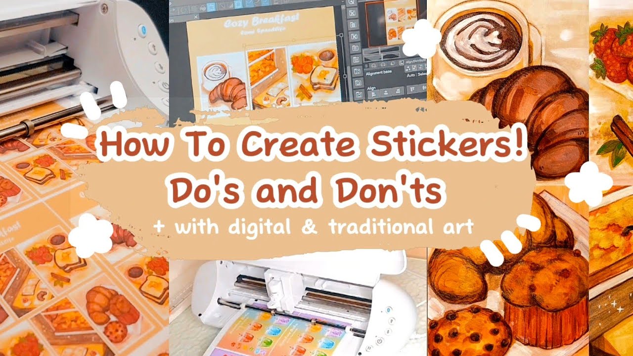 Learn From My Mistakes! How To Create Stickers Using The Silhouette ...