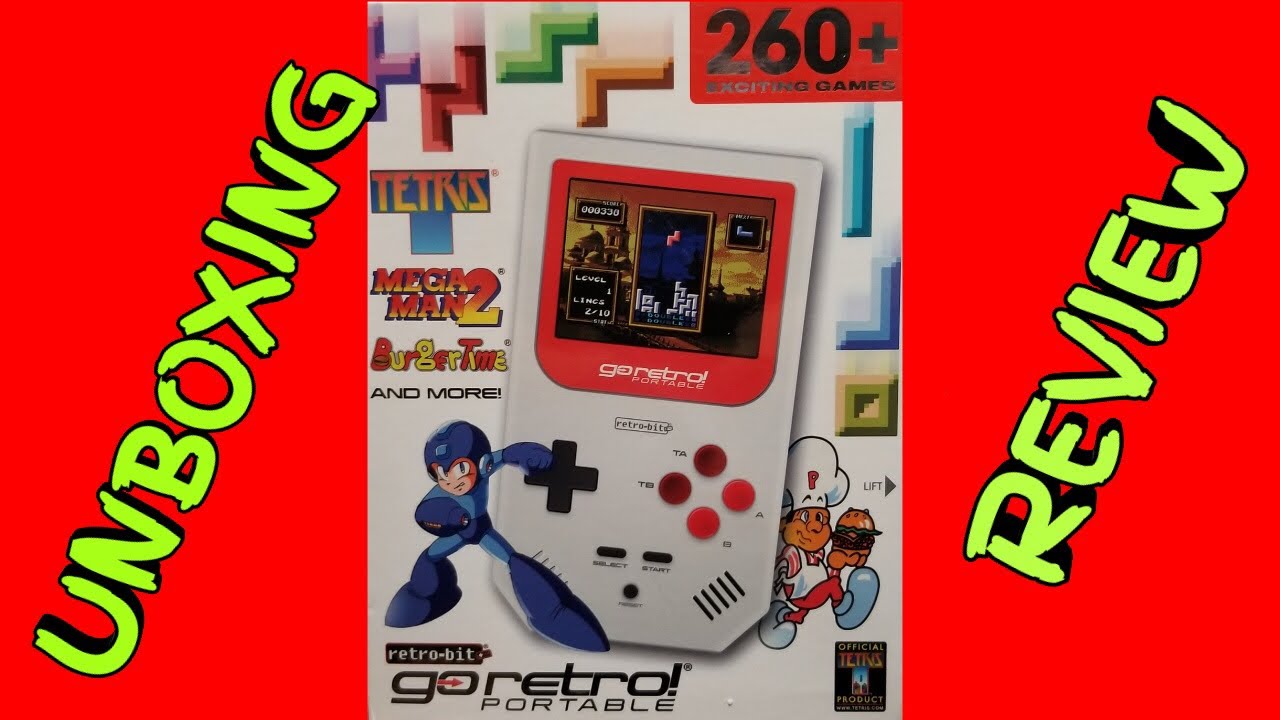 GO RETRO-PORTABLE by RETRO BIT - YouTube