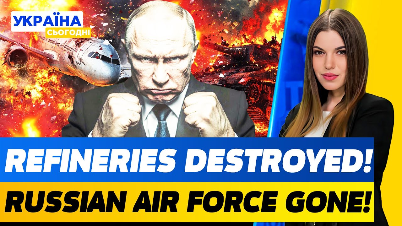 🛑RIGHT NOW: MASSIVE BLOW! UKRAINE WIPES OUT RUSSIAN AIR POWER —PUTIN IN TOTAL PANIC! | UKRAINE ...