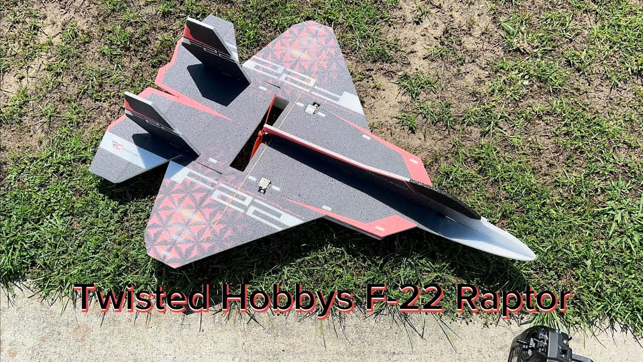 Twisted Hobbys F-22 Raptor - YouTube