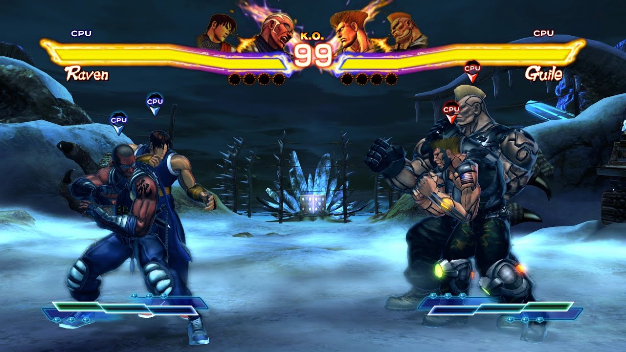 Guy & Raven vs Jack-X & Guile! SFxT Outstanding AI Brawl! - YouTube