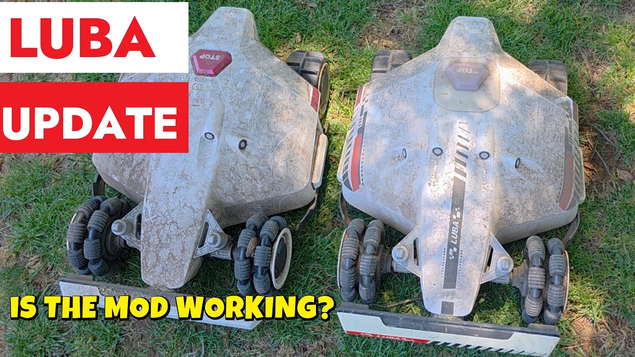 Luba cutting deck modification update. - YouTube