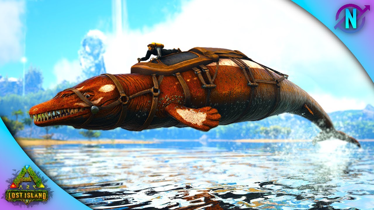 Vamos explorar o oceano e domar um Basilosaurus!! ARK: Survival Evolved ...