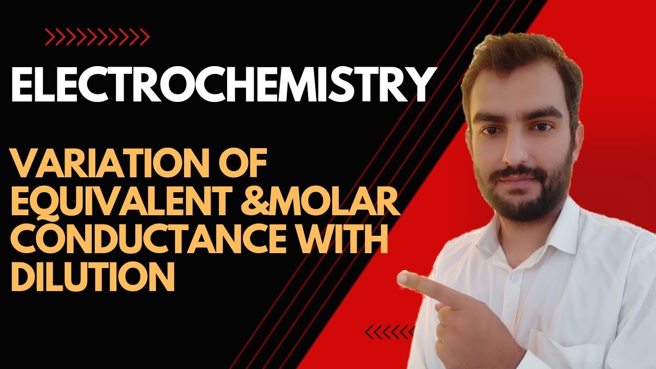 Variation of equivalent or molar conductance with dilution or ...