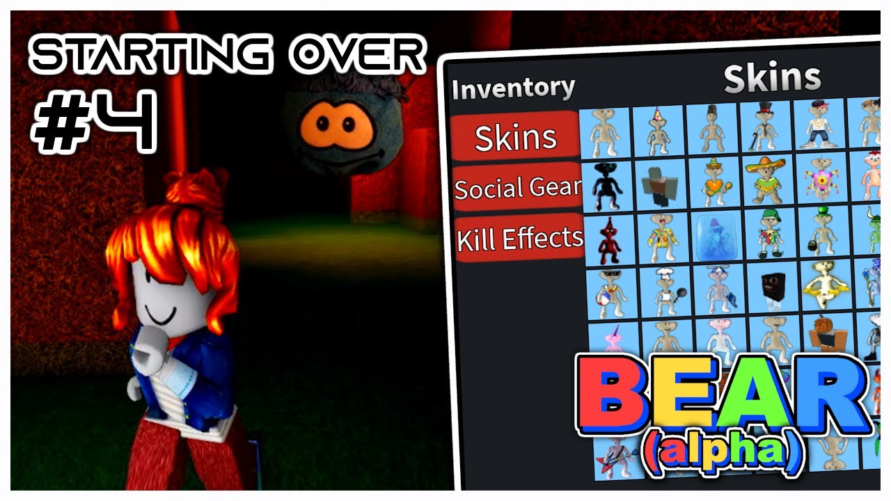 Roblox Bear (Alpha) Starting Over #4 - YouTube