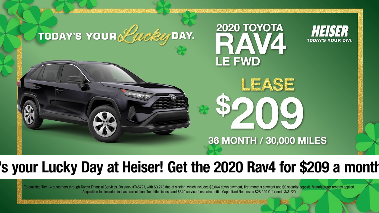 2020 Toyota RAV4 at Heiser Toyota - YouTube