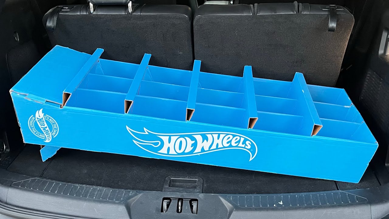 Hot wheels display shipper box!! - YouTube