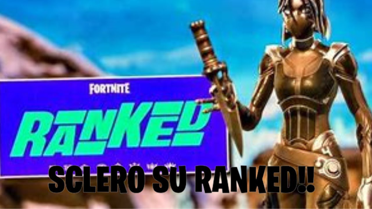 SCLERO SU RANKED FORTNITE CON GIANKY E CON GAB! - YouTube