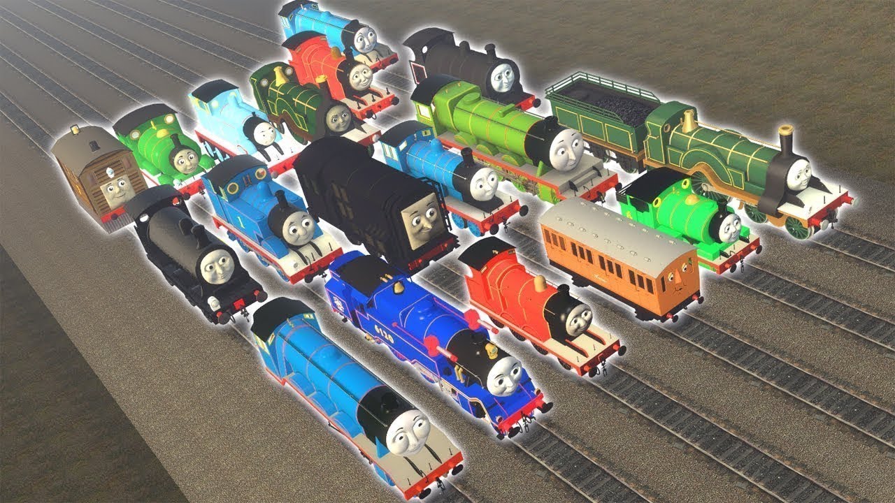 All New Thomas The Train & Friends Family in - Garry's Mod - YouTube