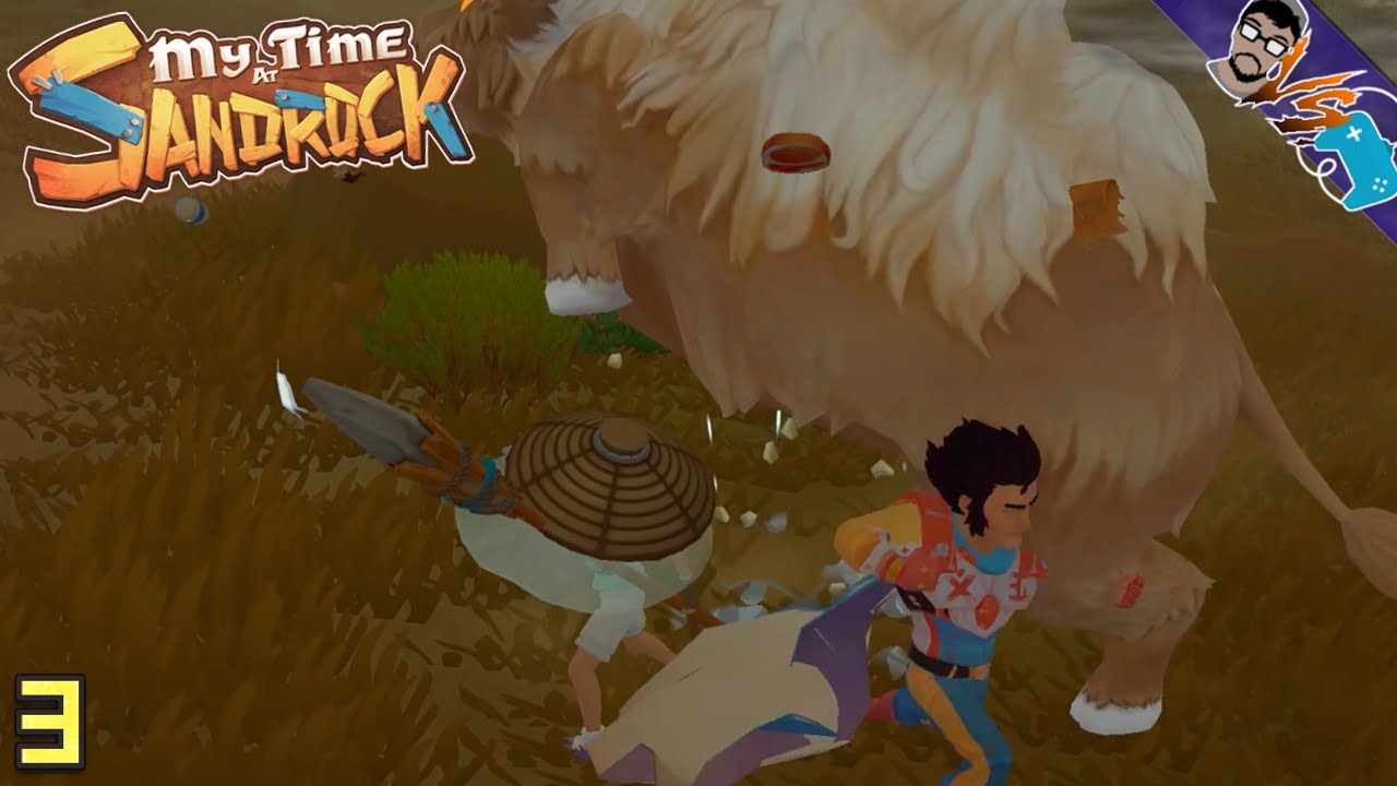 Sand Attack Is SUPER EFFECTIVE! | My Time At Sandrock Gameplay Part 3 - YouTube