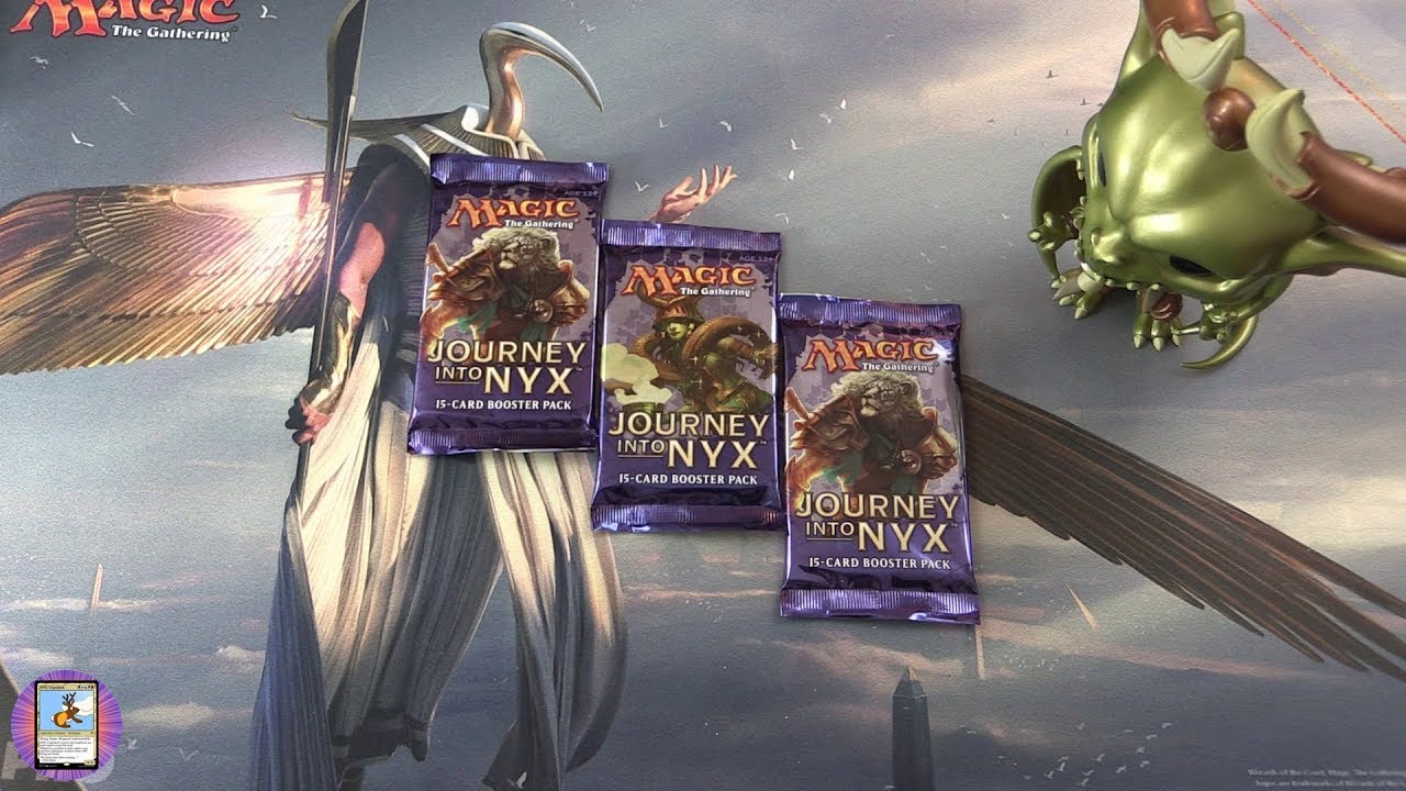 Snacking on Theros Block #16 pack opening / unboxing - YouTube