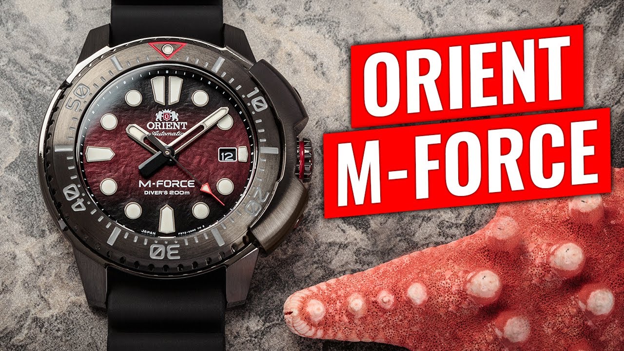 Orient M-Force recenze – Takové G-Shocky pro zaryté milovníky mechaniky - YouTube