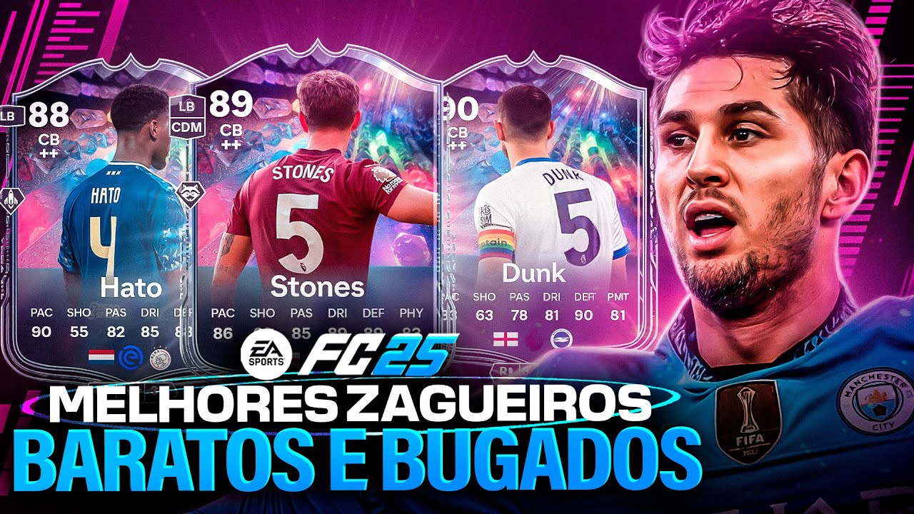 FC 25 - MELHORES ZAGUEIROS BONS E BARATOS para USAR no JOGO! - YouTube
