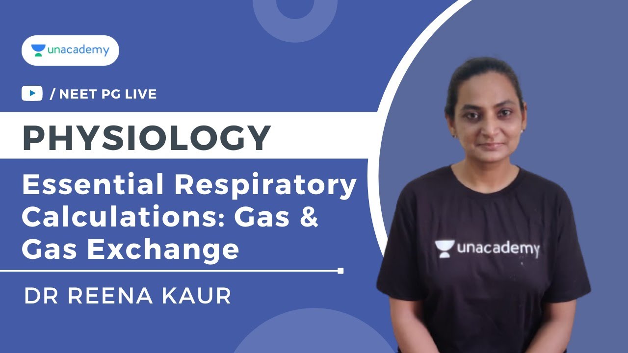 Essential Respiratory Calculations: Gas & Gas Exchange | Physiology ...