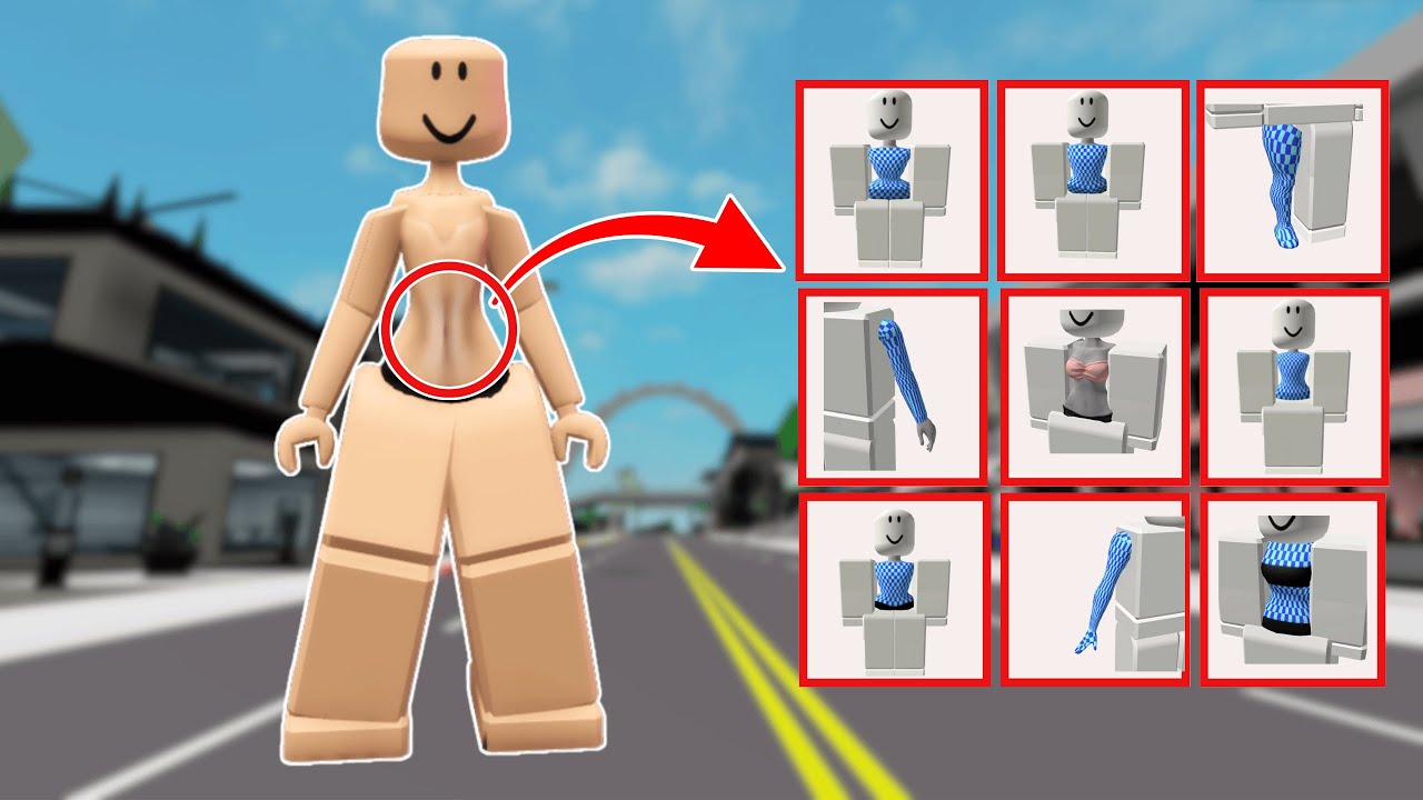 OMG! HOW to Get All FREE Tiny Waist (TORSO) in Brookhaven!🏡RP!(ROBLOX ...